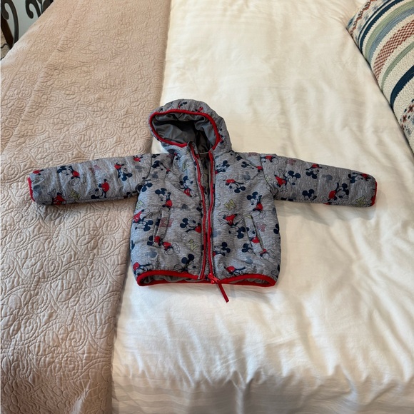 Disney | Jackets & Coats | Disney Mickey Mouse Puffer Coat | Poshmark